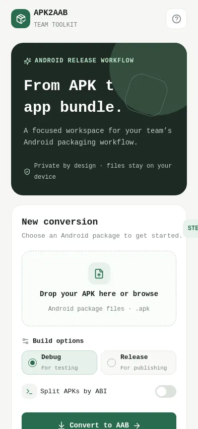 APK2AAB Converter