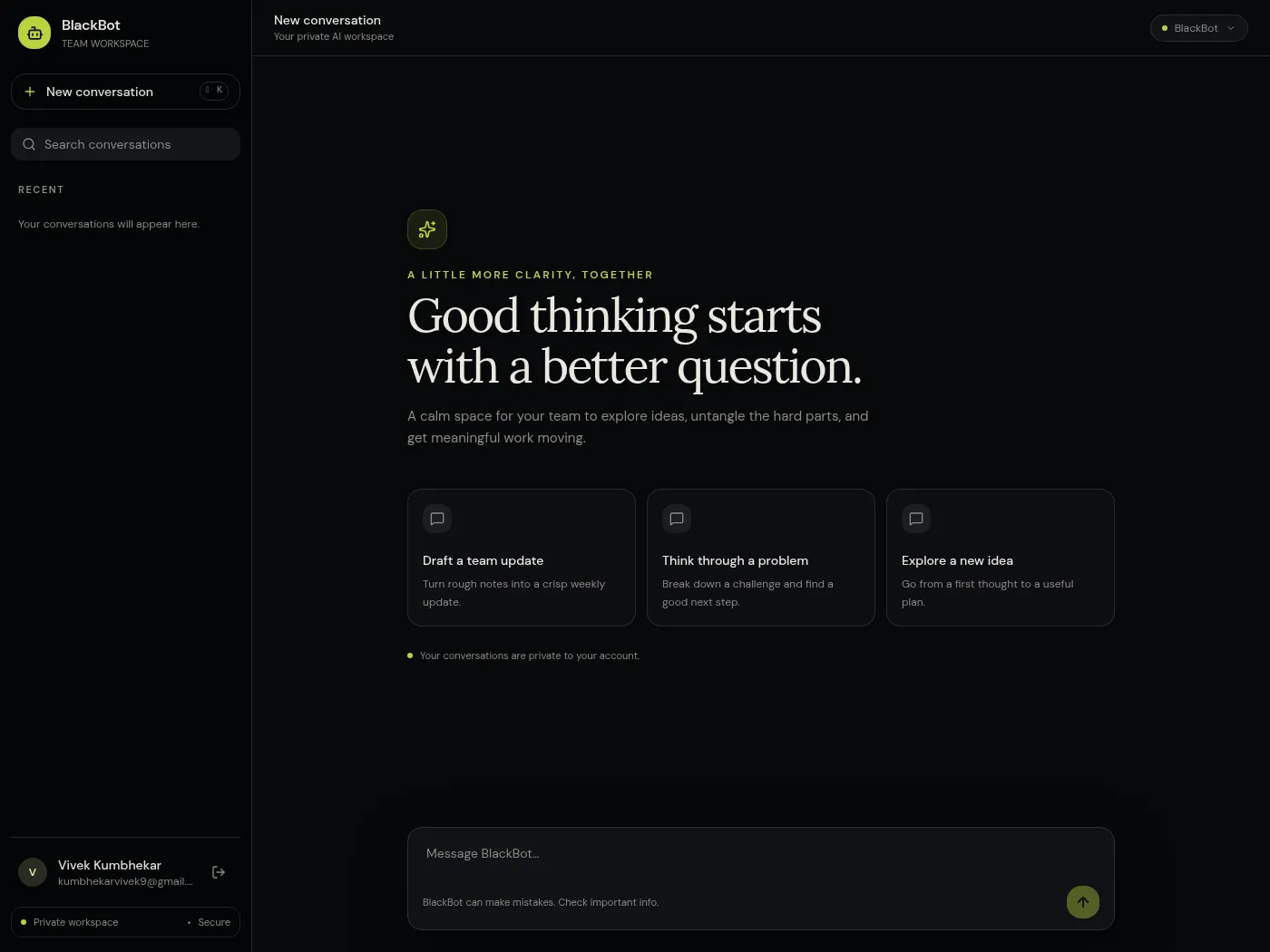 BlackBot Chat Suite