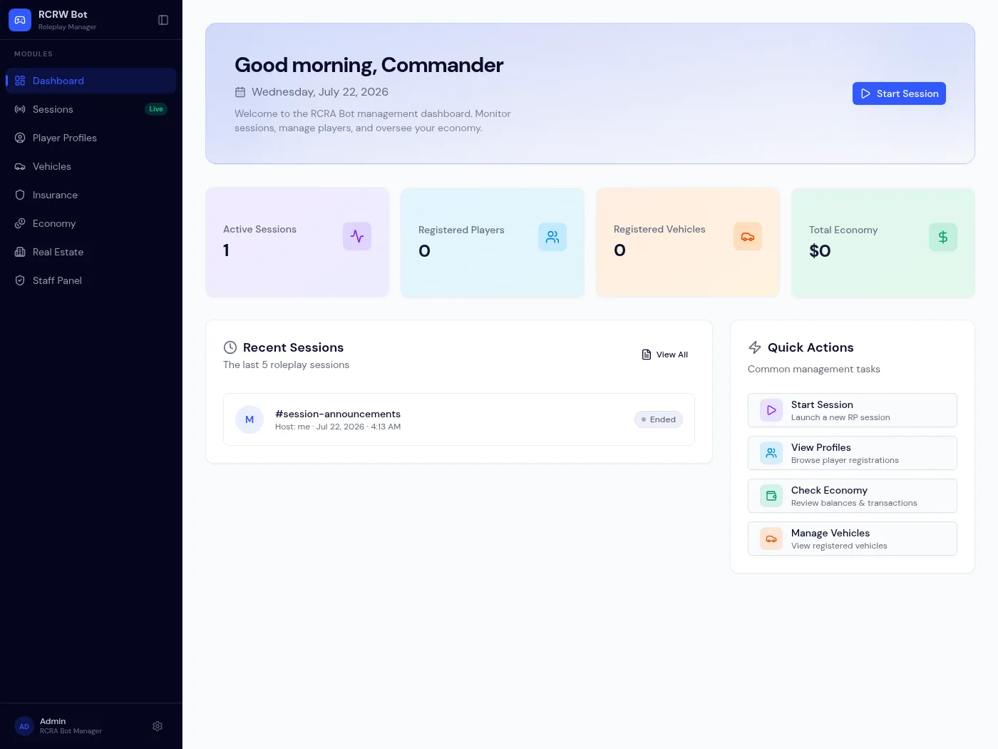 Discord Bot Builder