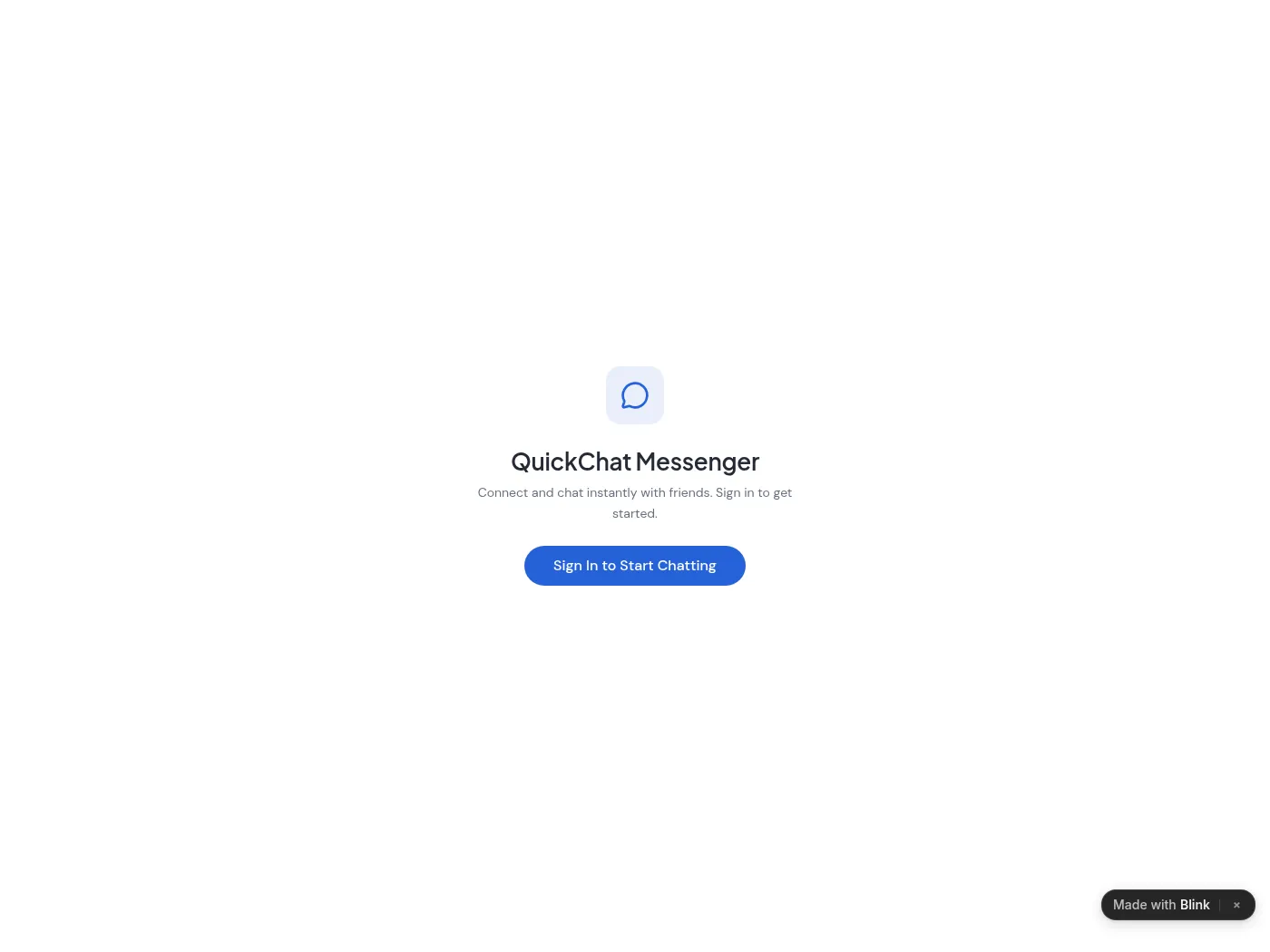 QuickChat Messenger