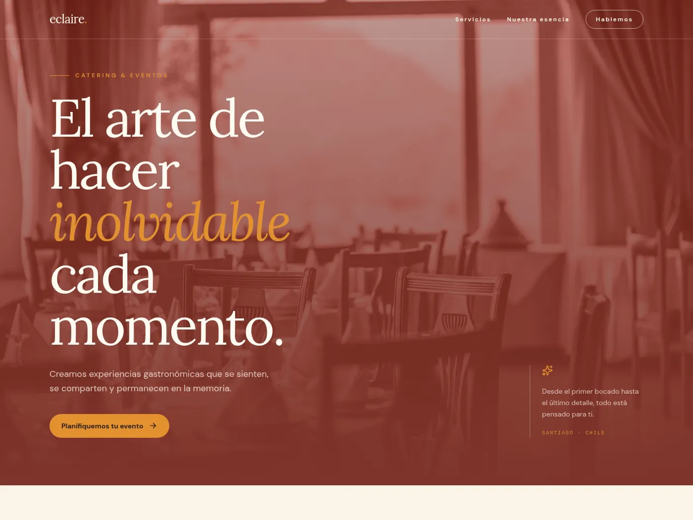 Eclaire Catering & Eventos
