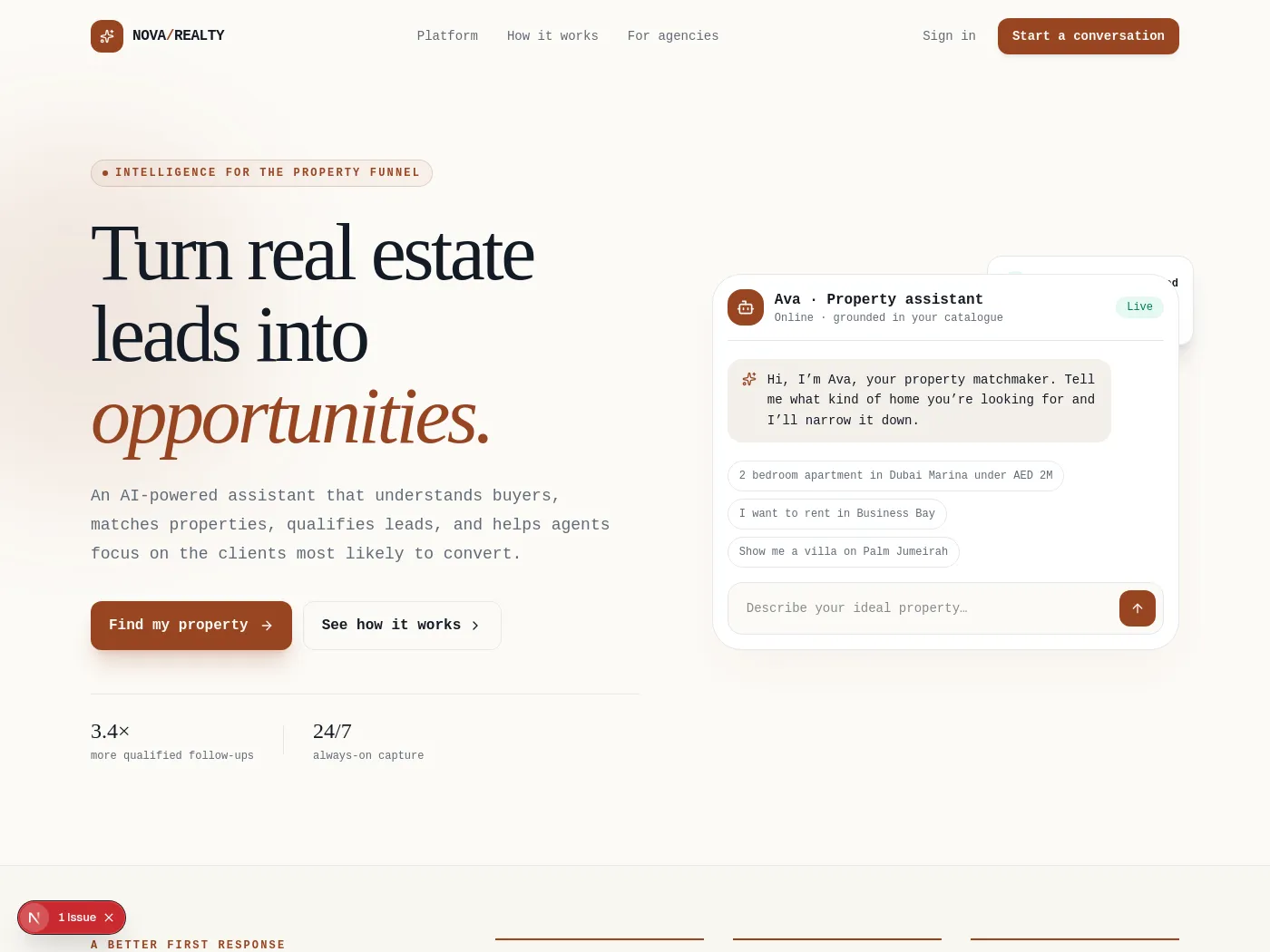 AI Realty Lead Assistant