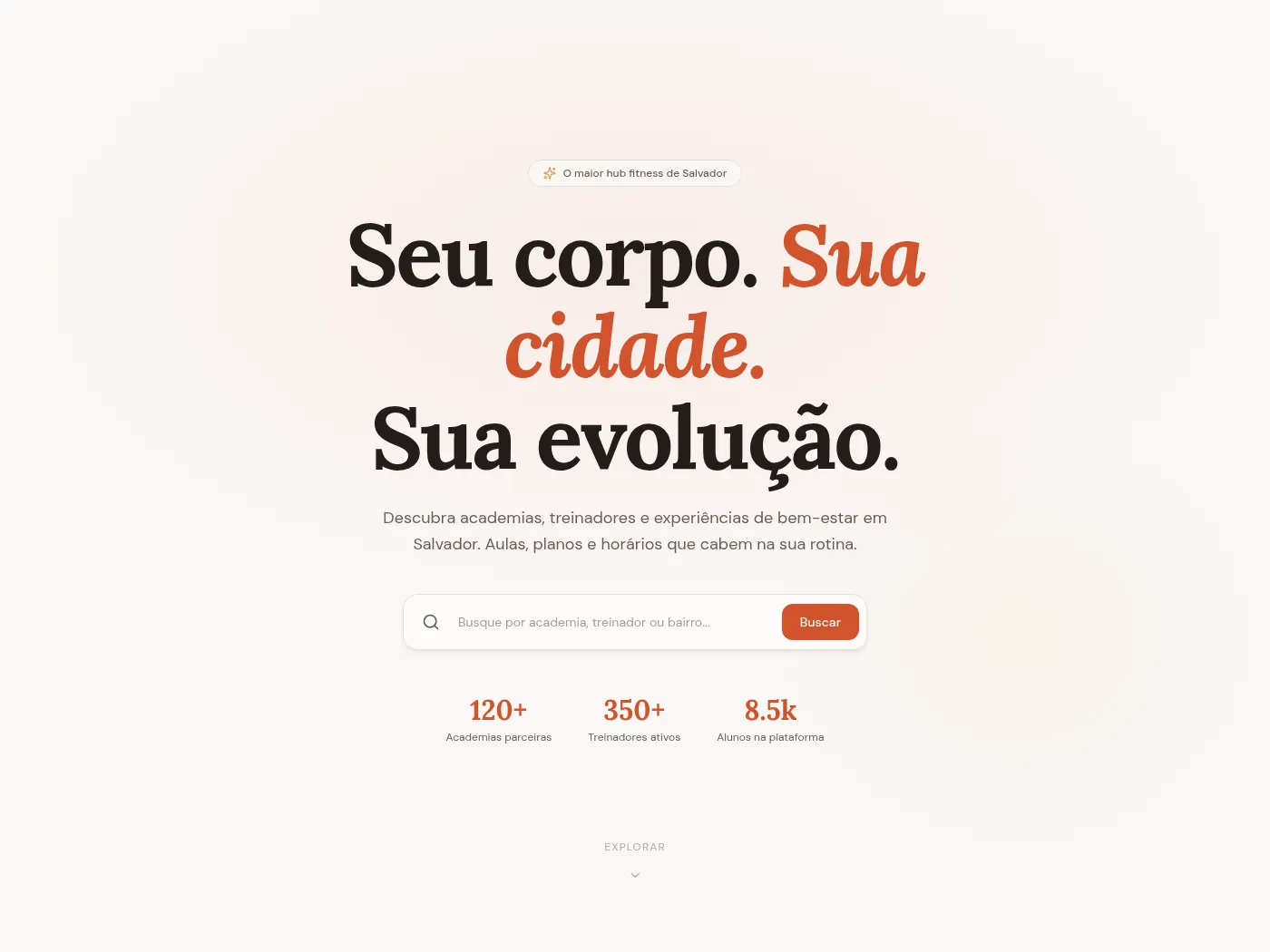 Fitness Salvador Hub