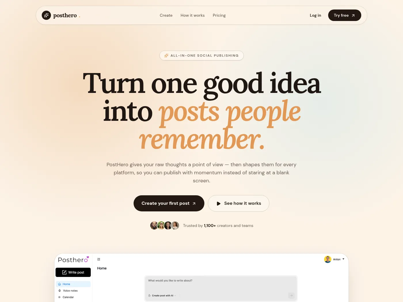 PostHero Next-Gen Publisher