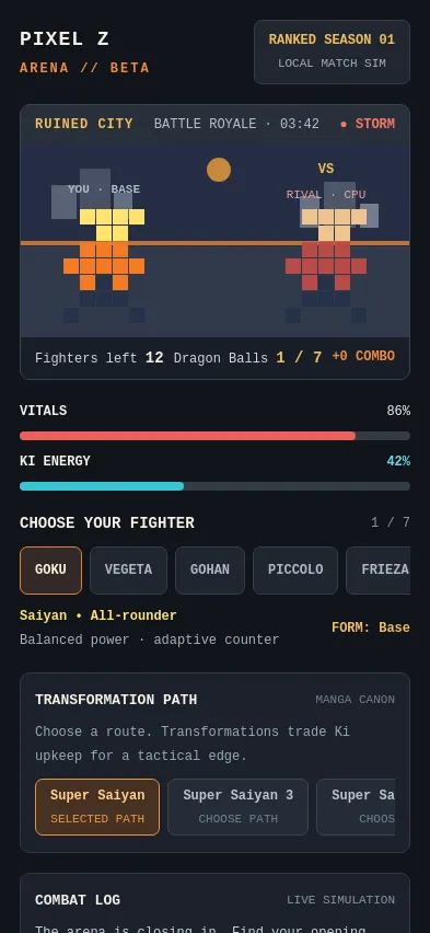 Pixel Z Arena