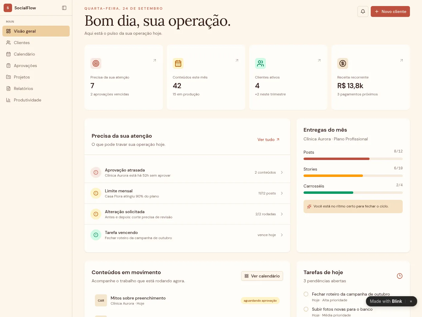 SocialFlow SaaS Platform