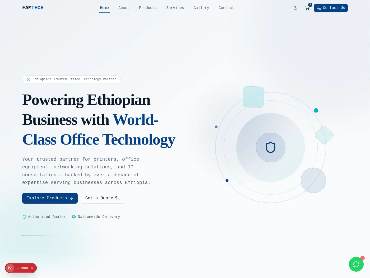 FAM TECH Enterprise Web