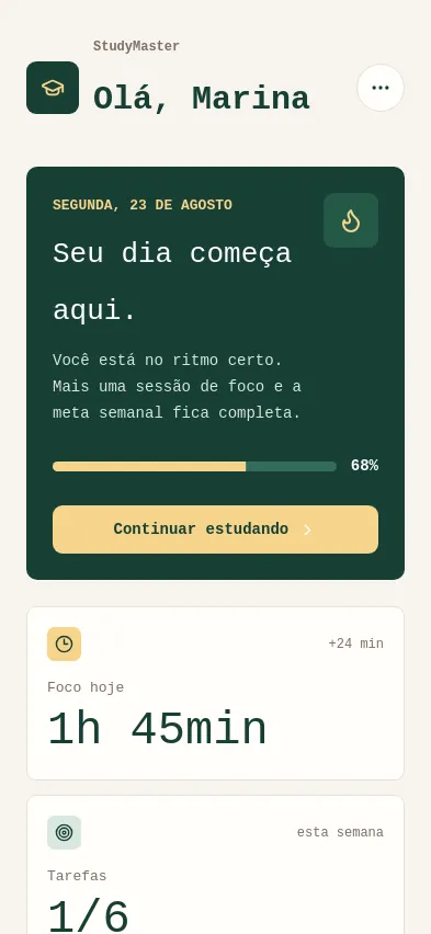 StudyMaster Mobile