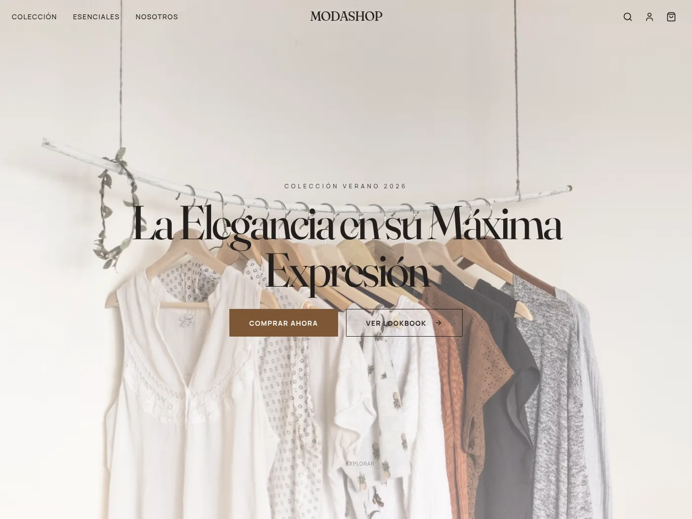ModaShop Online Store