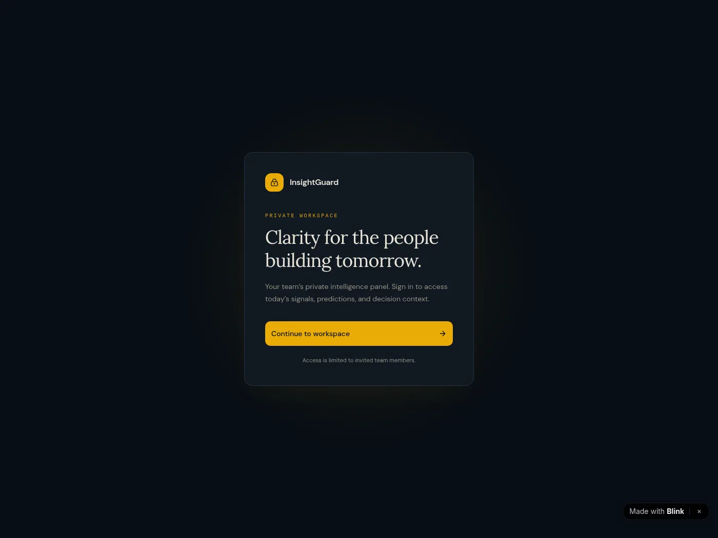 InsightGuard Premium Panel