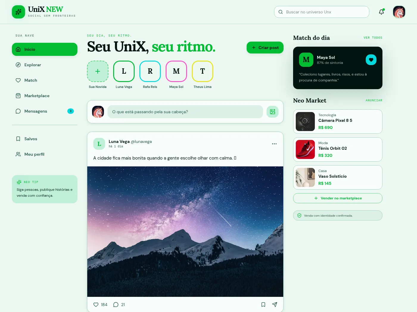 UniX Neo Social