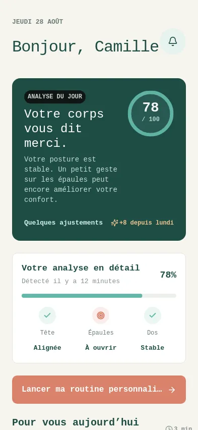PostureFit App