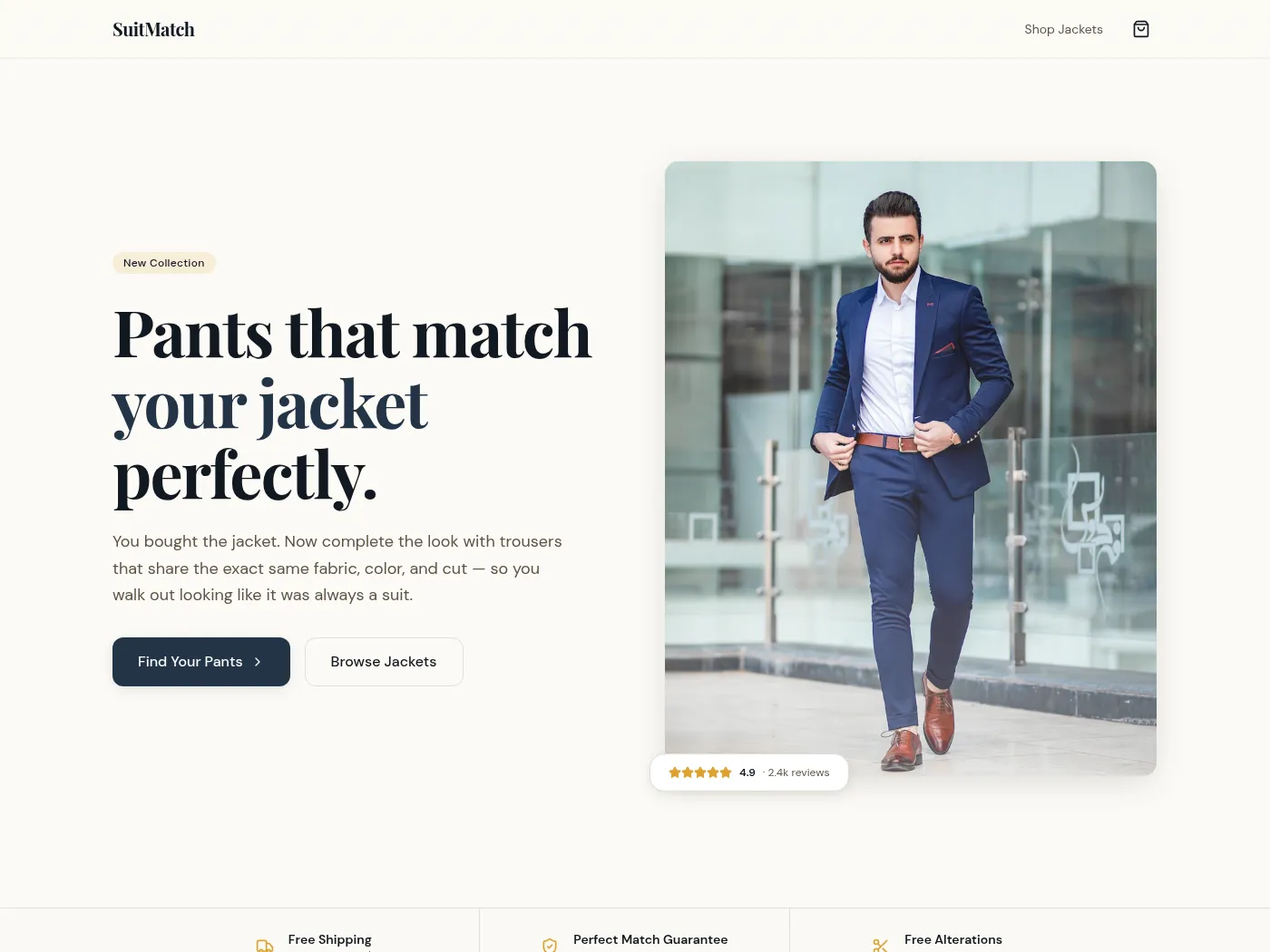 SuitMatch Pants Shop