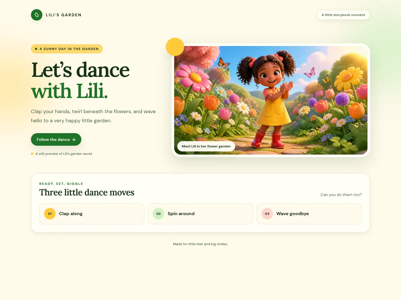 Lili's Garden Dance