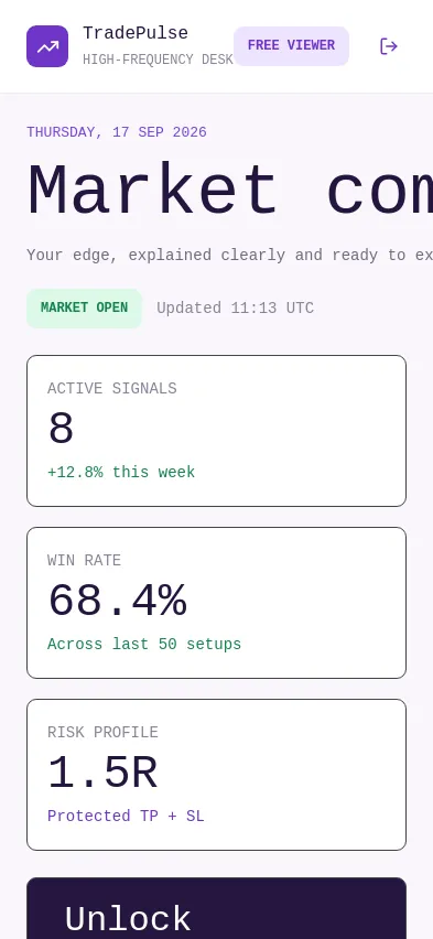 TradePulse Mobile Suite