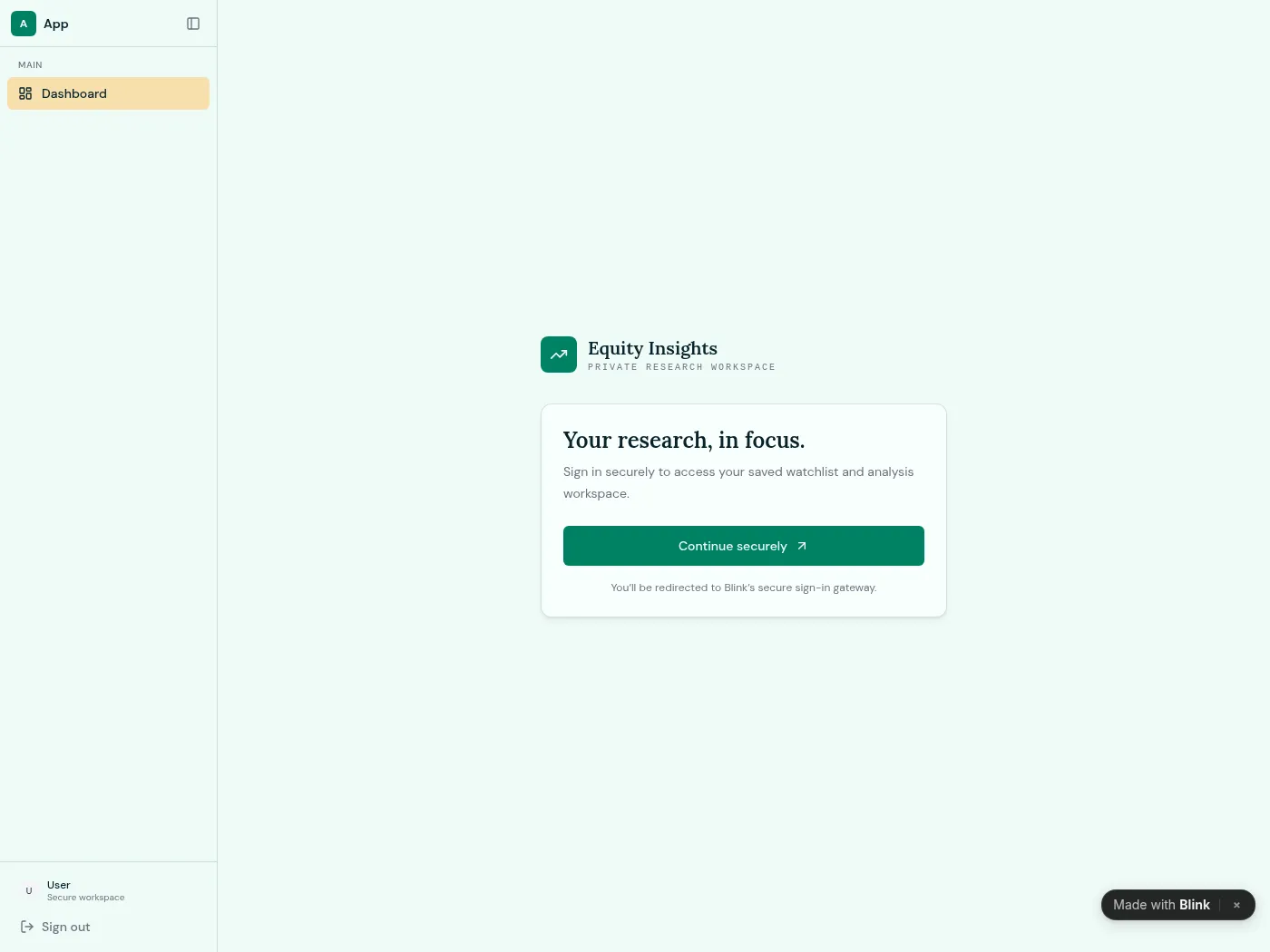 Equity Insights Hub