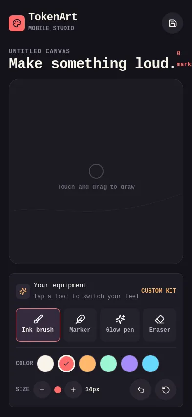 TokenArt Mobile Studio
