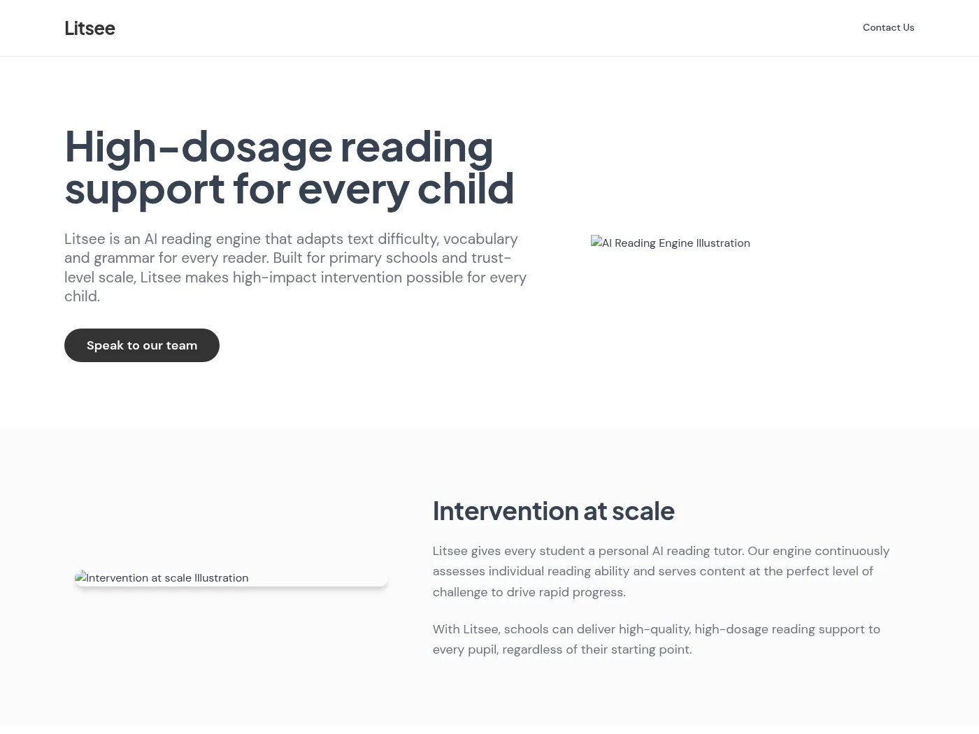 Litsee Web Clone
