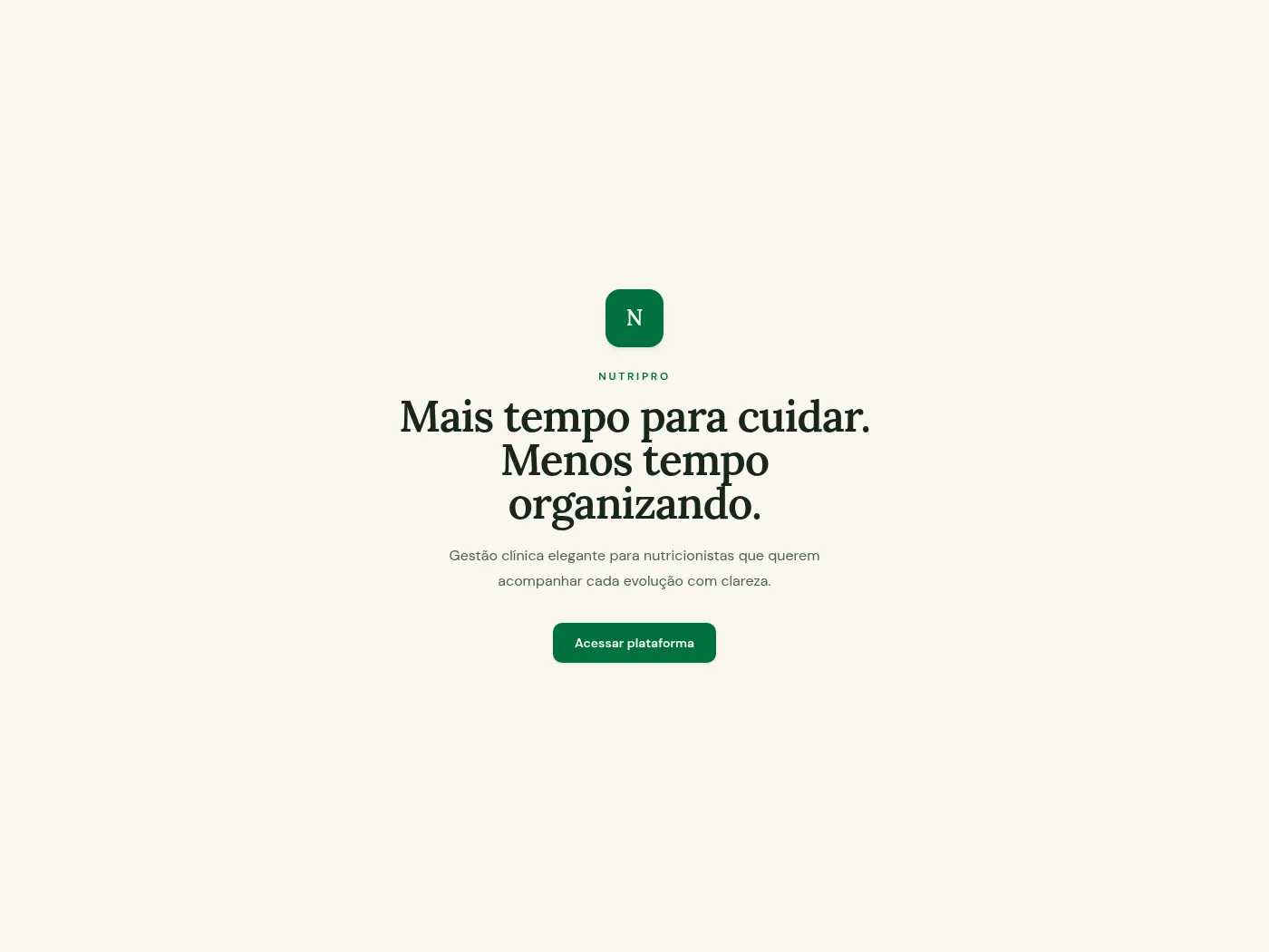 NutriPro Platform