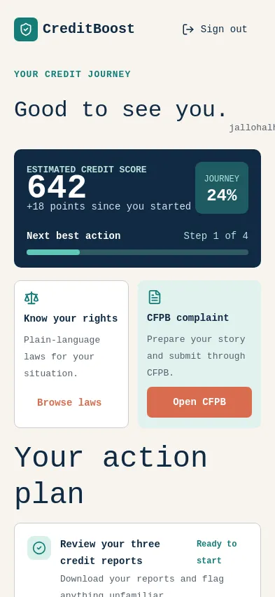 CreditBoost Mobile
