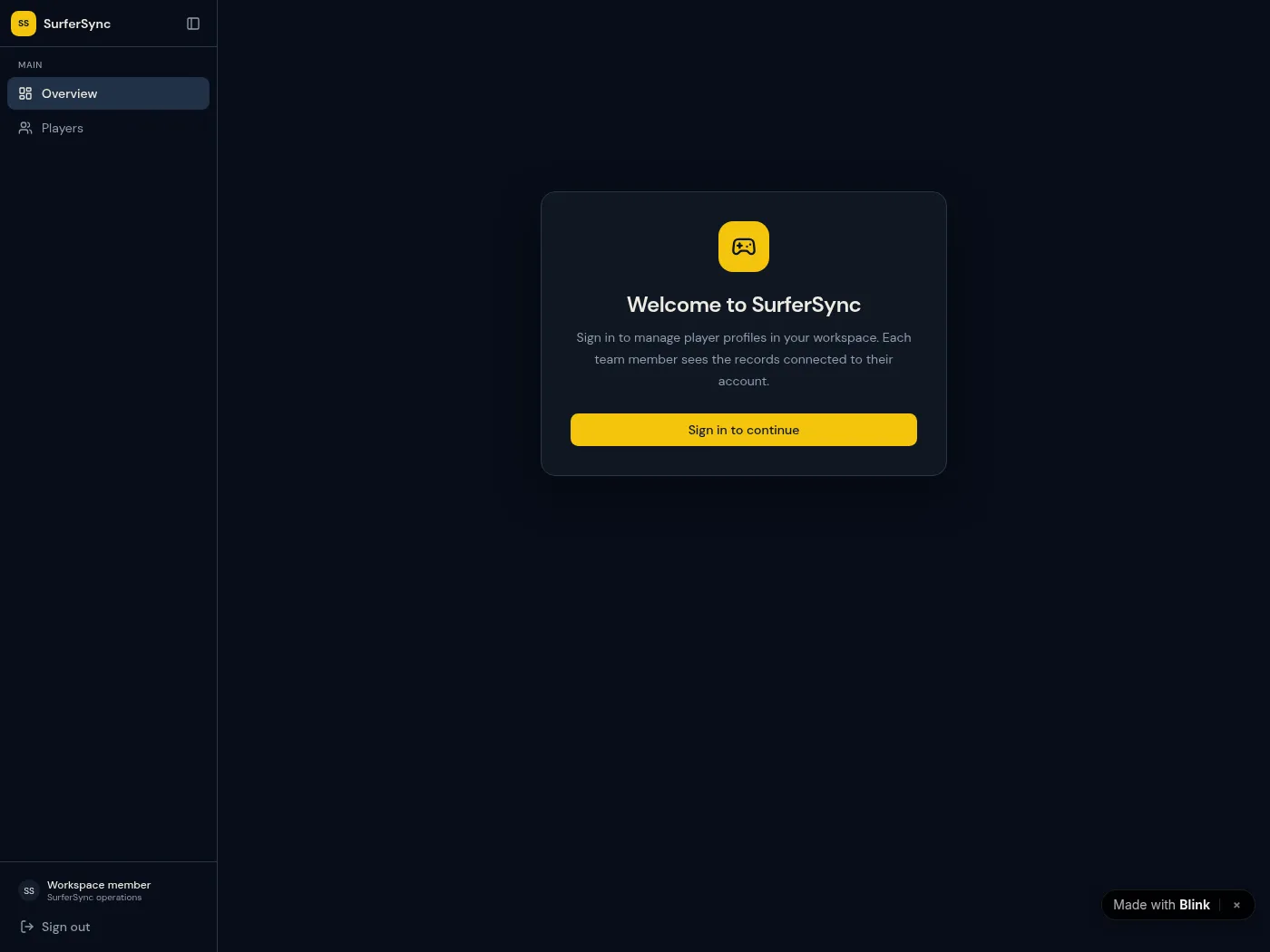 SurferSync Admin Panel