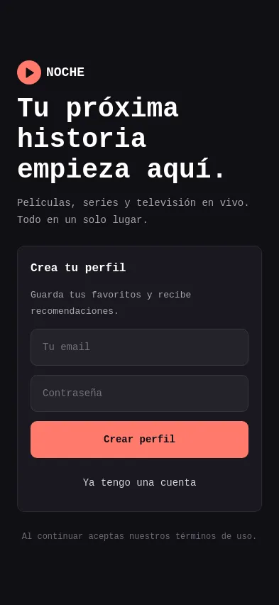 Minimalist Movie & TV App