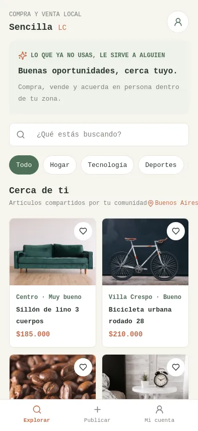 Compra y Venta Sencilla