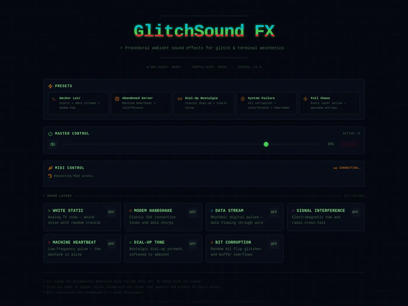 GlitchSound FX