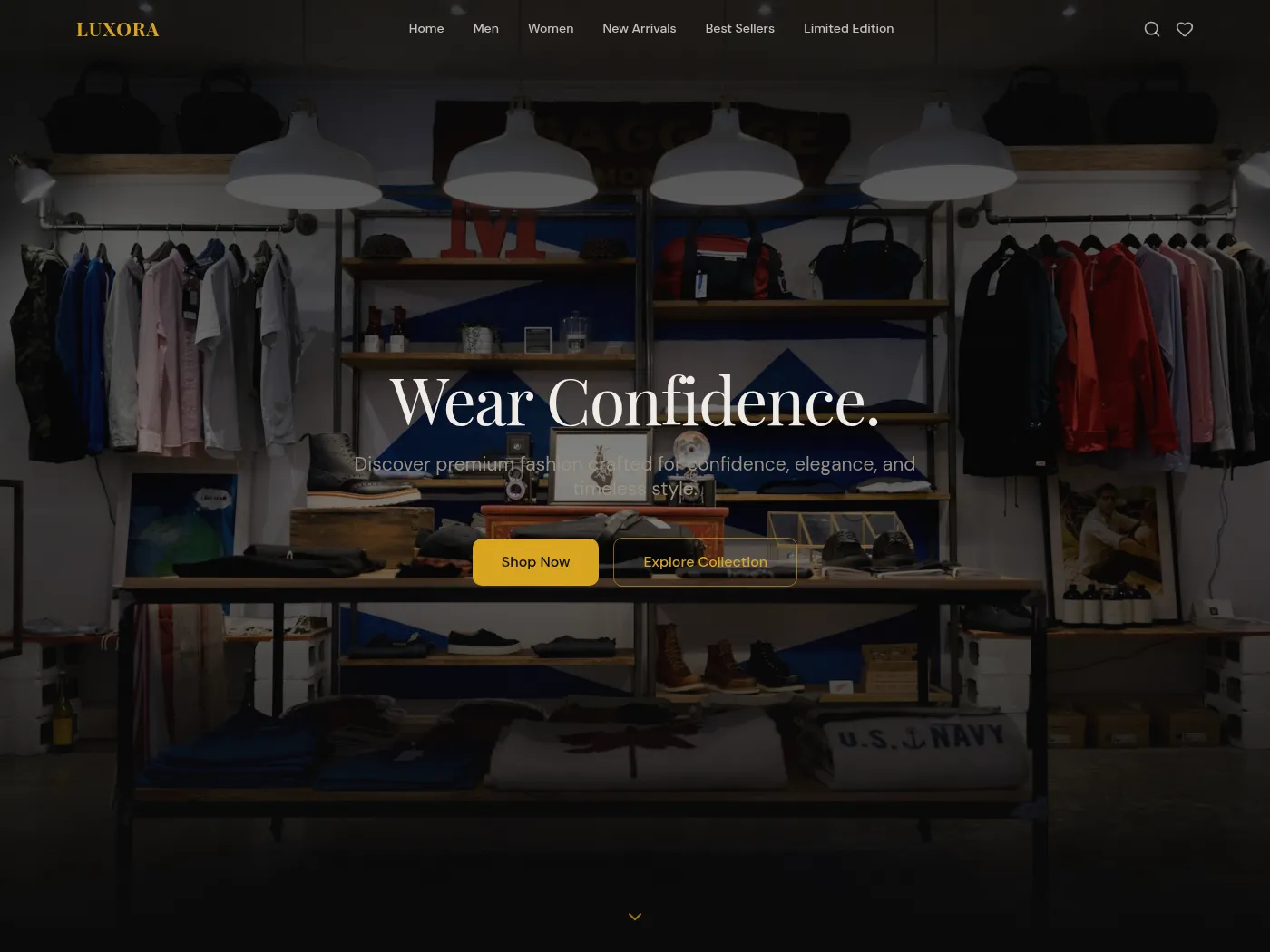 LUXORA Luxury Fashion Store