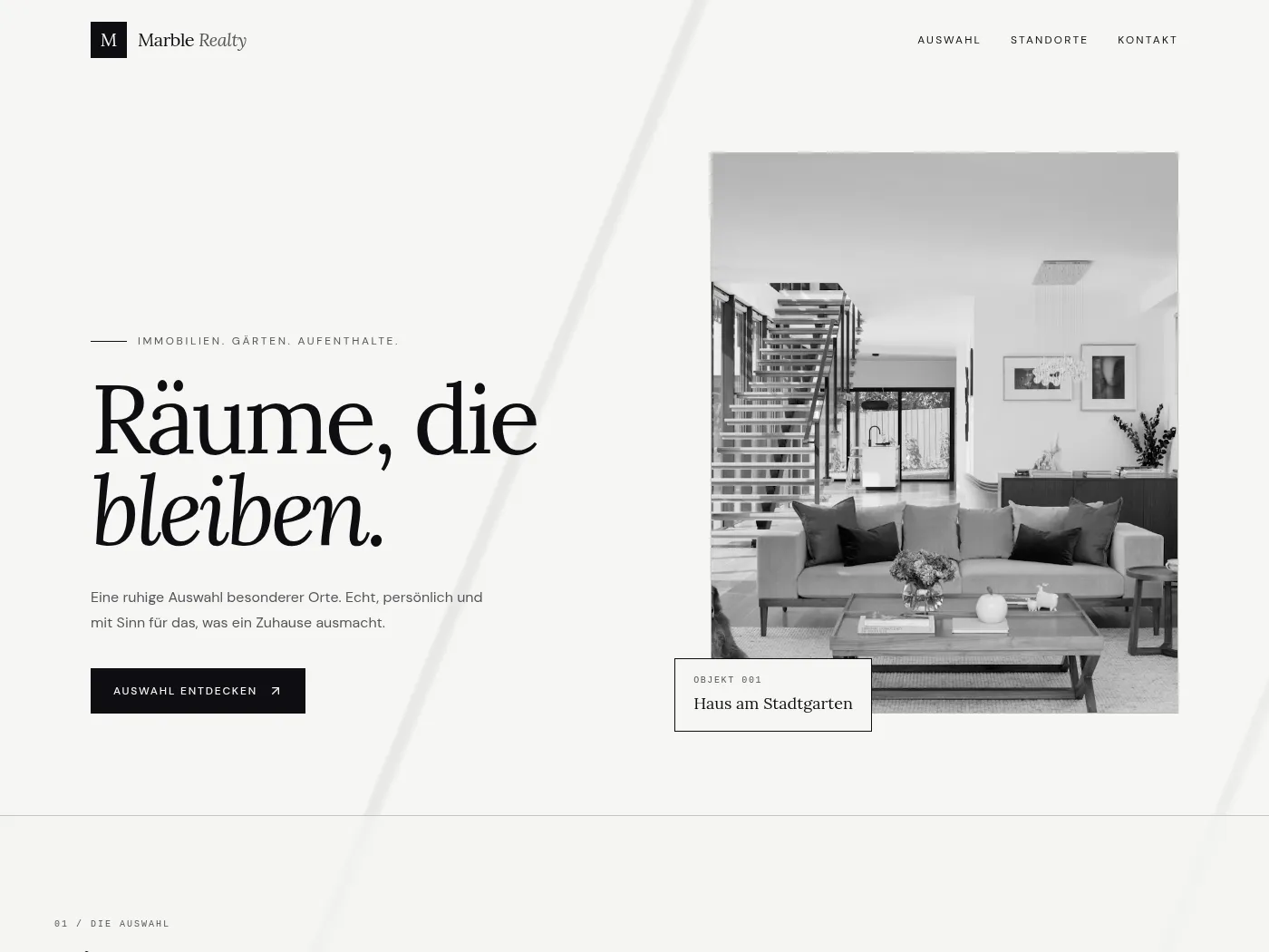 Marble Realty Showcase