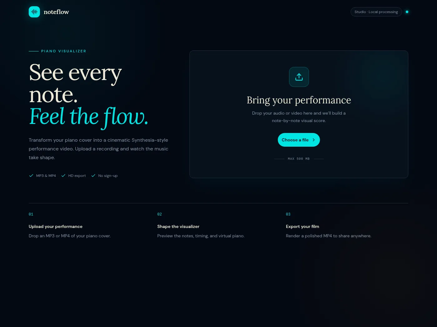 Synthesia Converter App