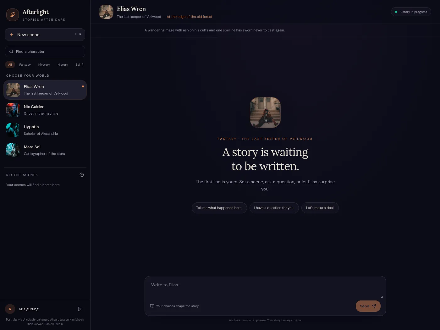 RolePlay AI Chat