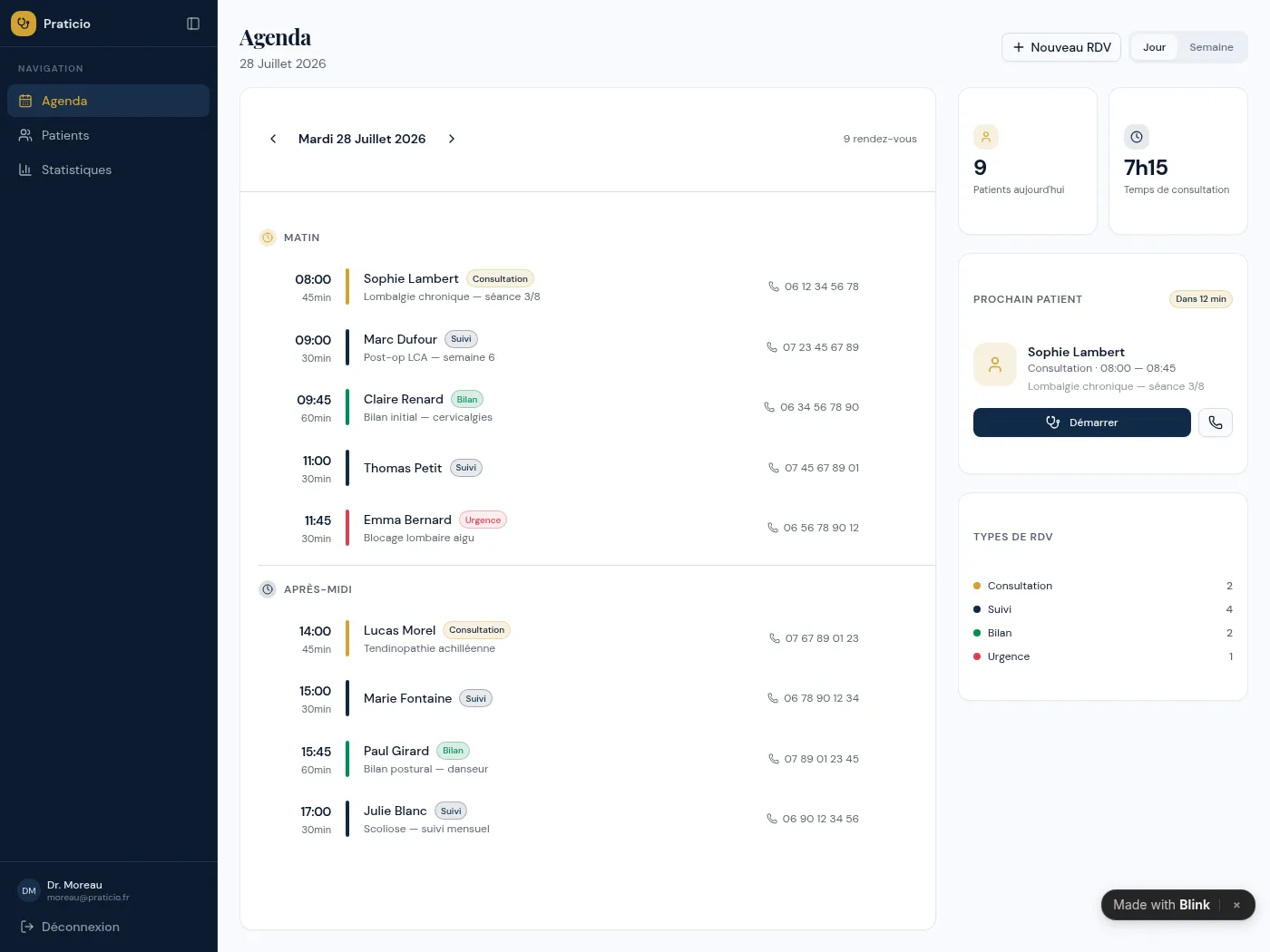 Praticio Health SaaS