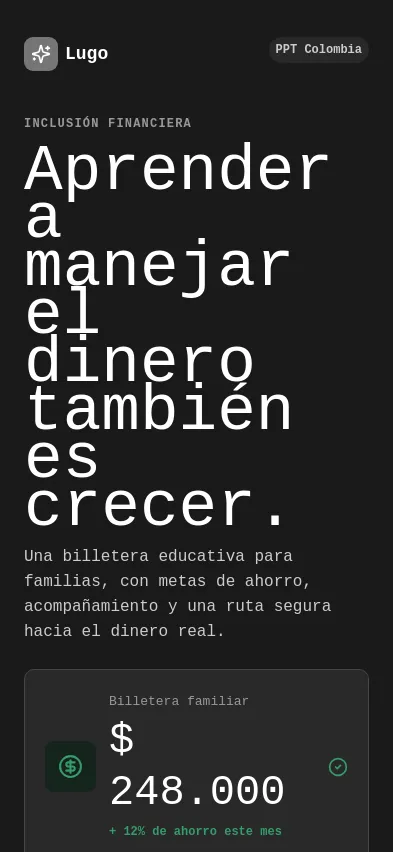 Lugo Financial Kids