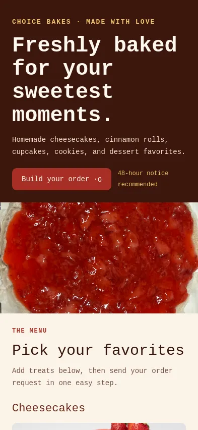 Choice Bakes