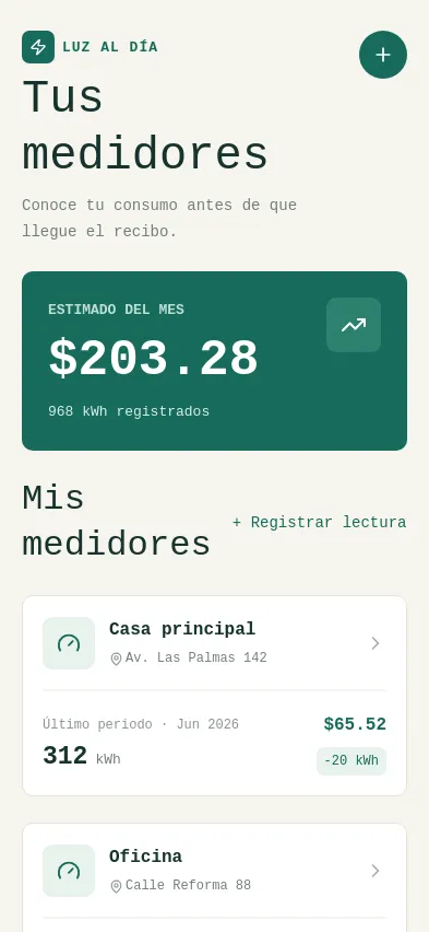 Medidor Luz Tracker