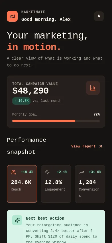 MarketMate Mobile