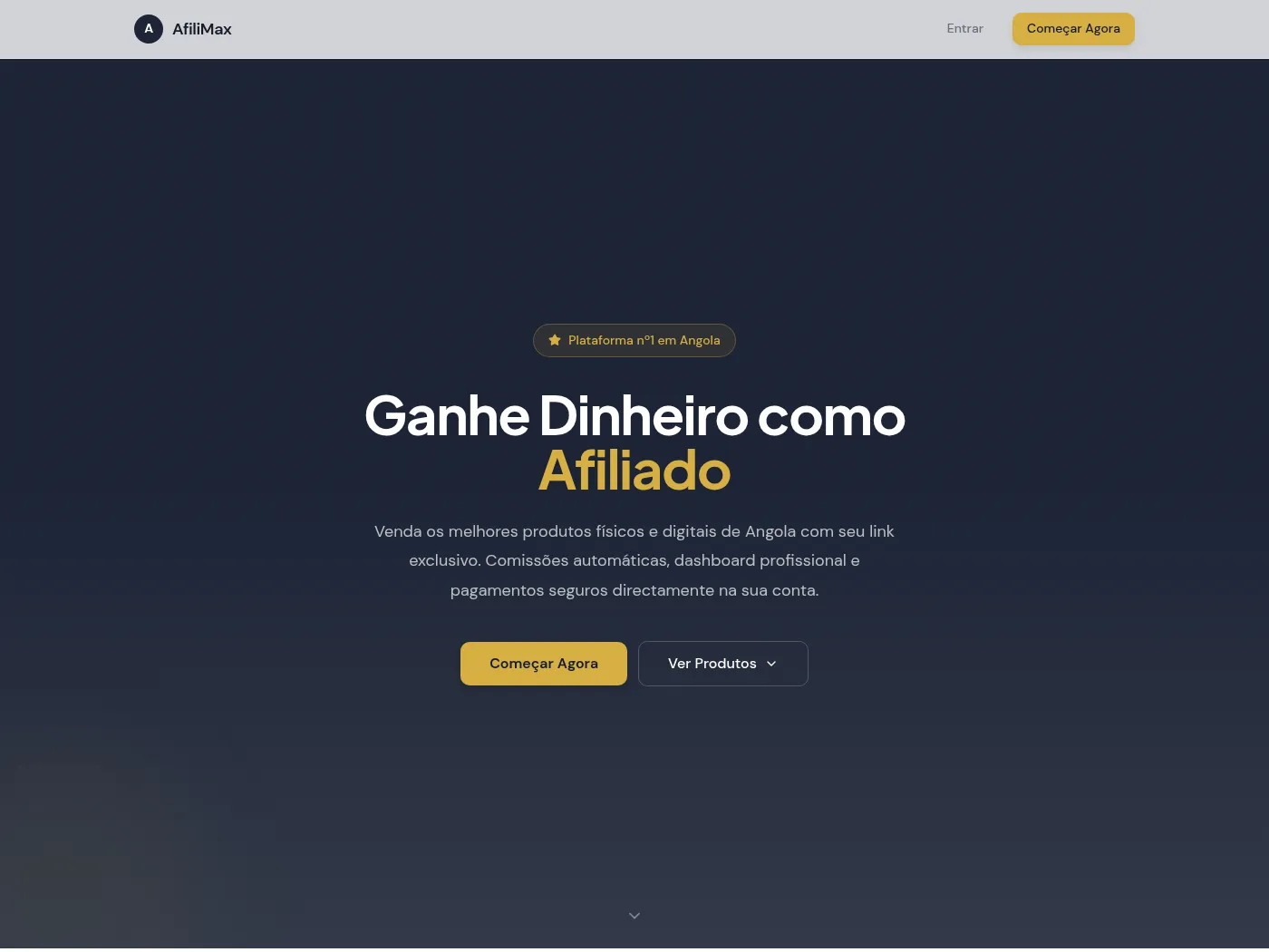 AfiliMax Angola Platform