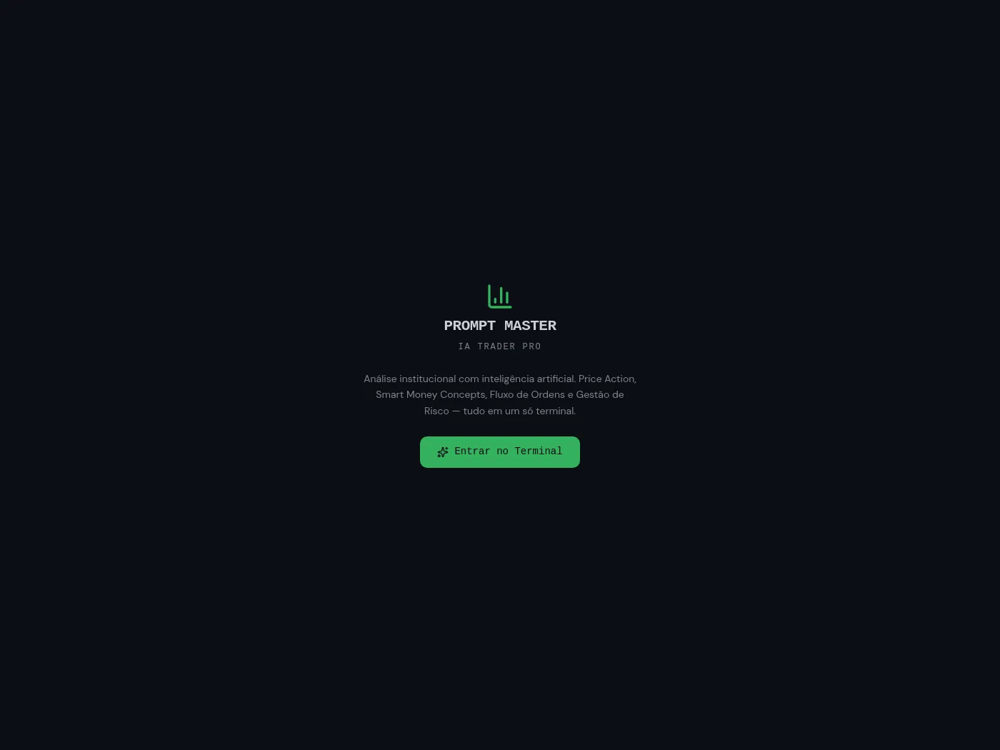Prompt Master: IA Trader Pro