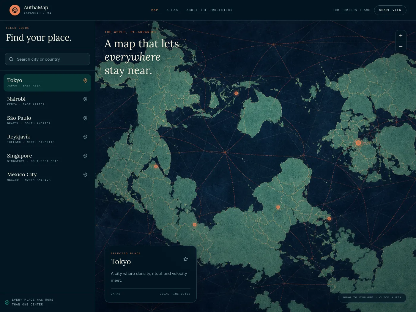 AuthaMap Explorer