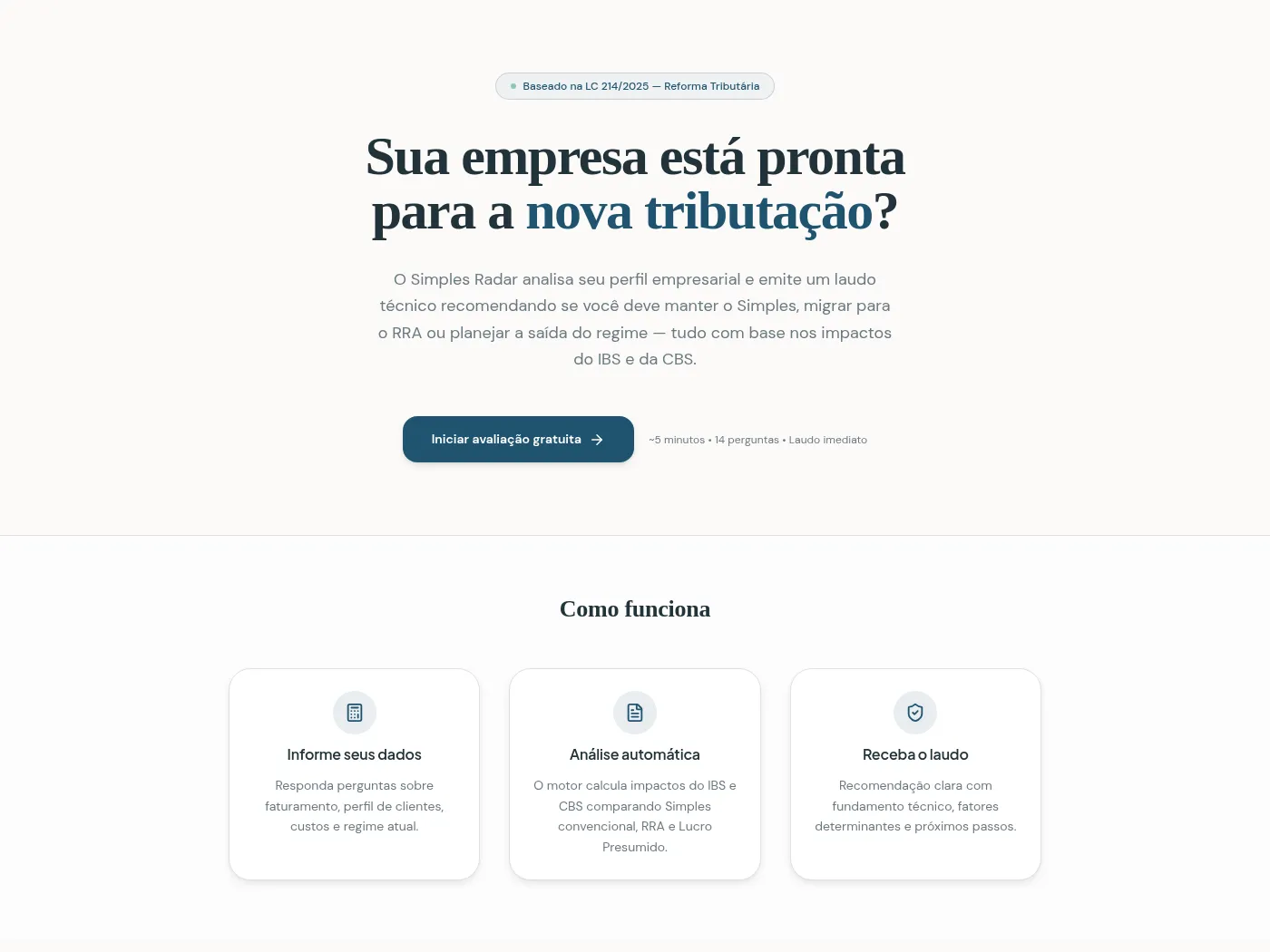 Simples Radar Tributário