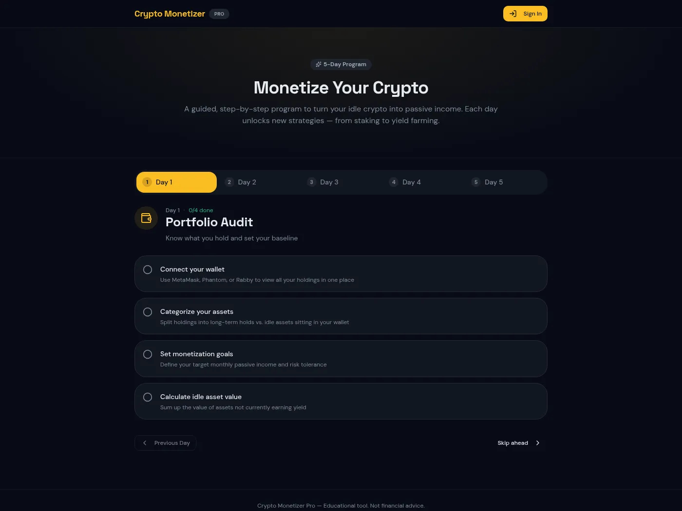 Crypto Monetizer Pro