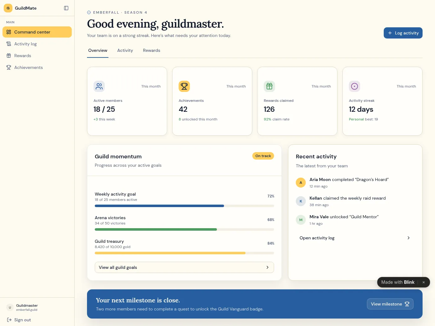 GuildMate Assistant