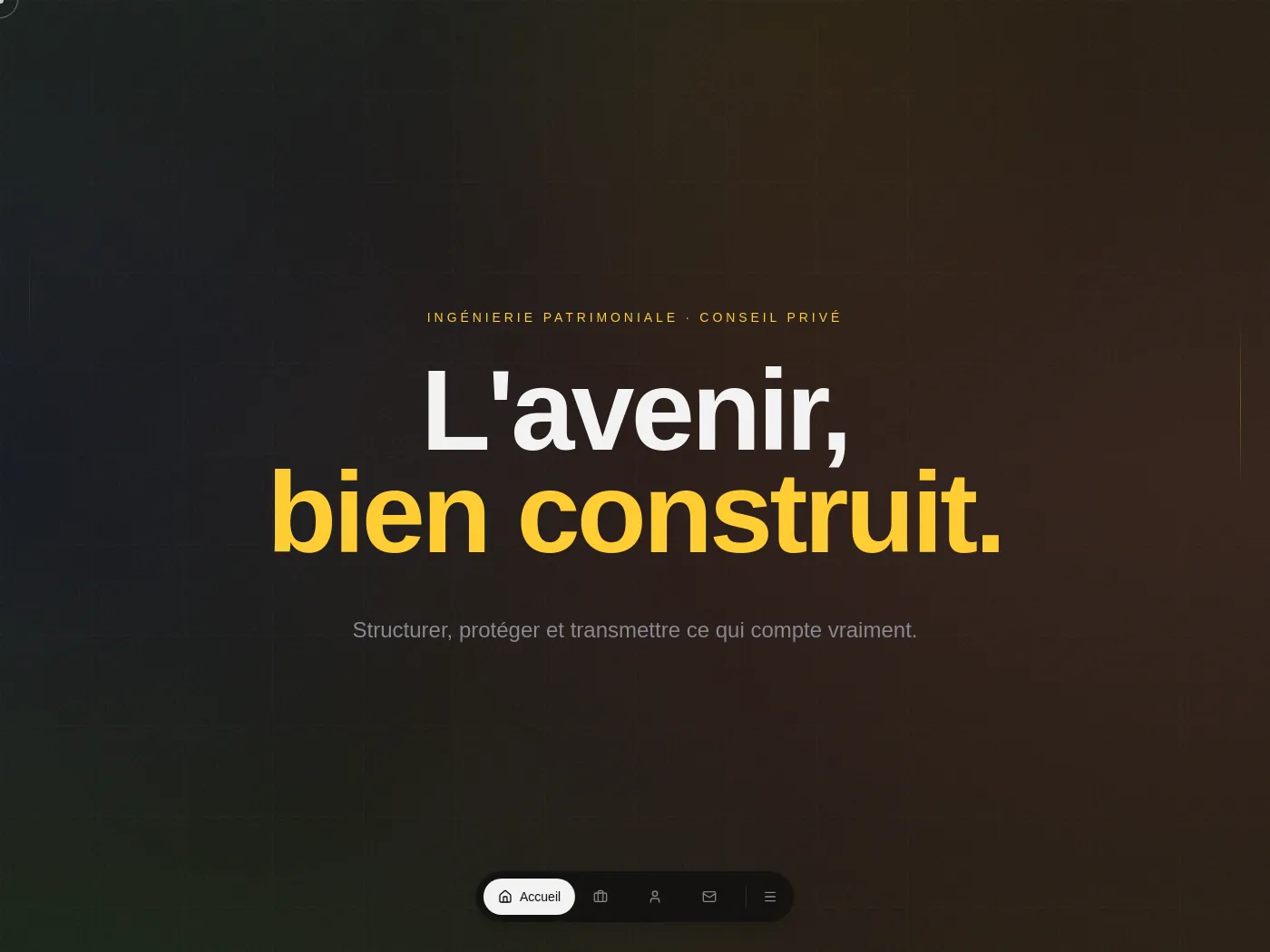 Immersive Scroll Portfolio (Remix)