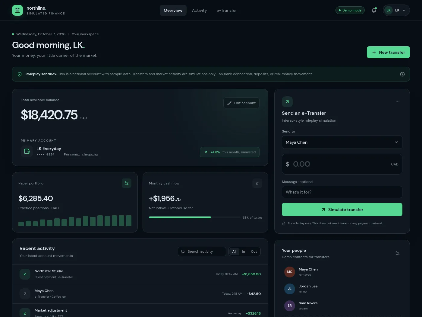 LARP Trading Bank