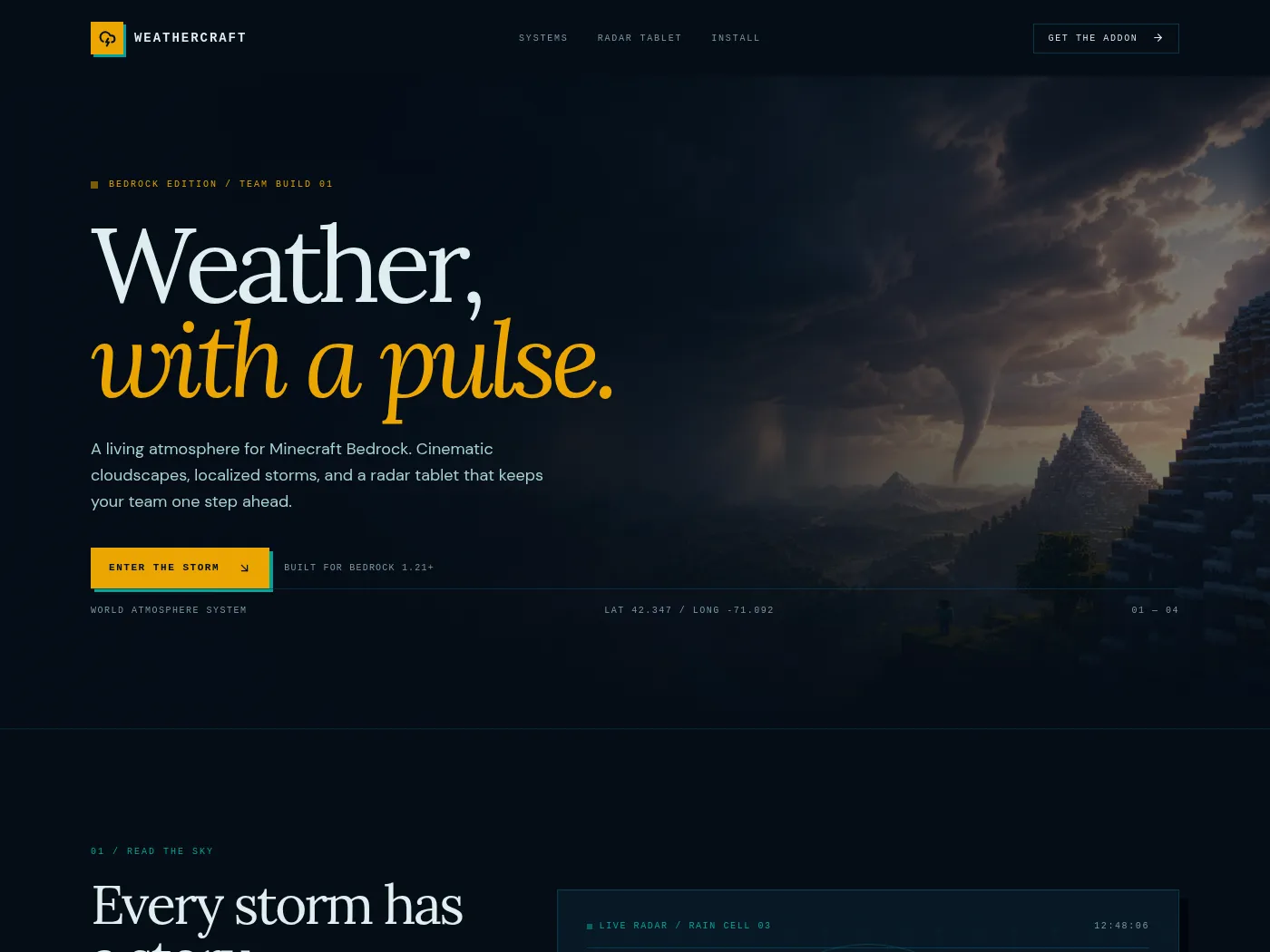 WeatherCraft Addon