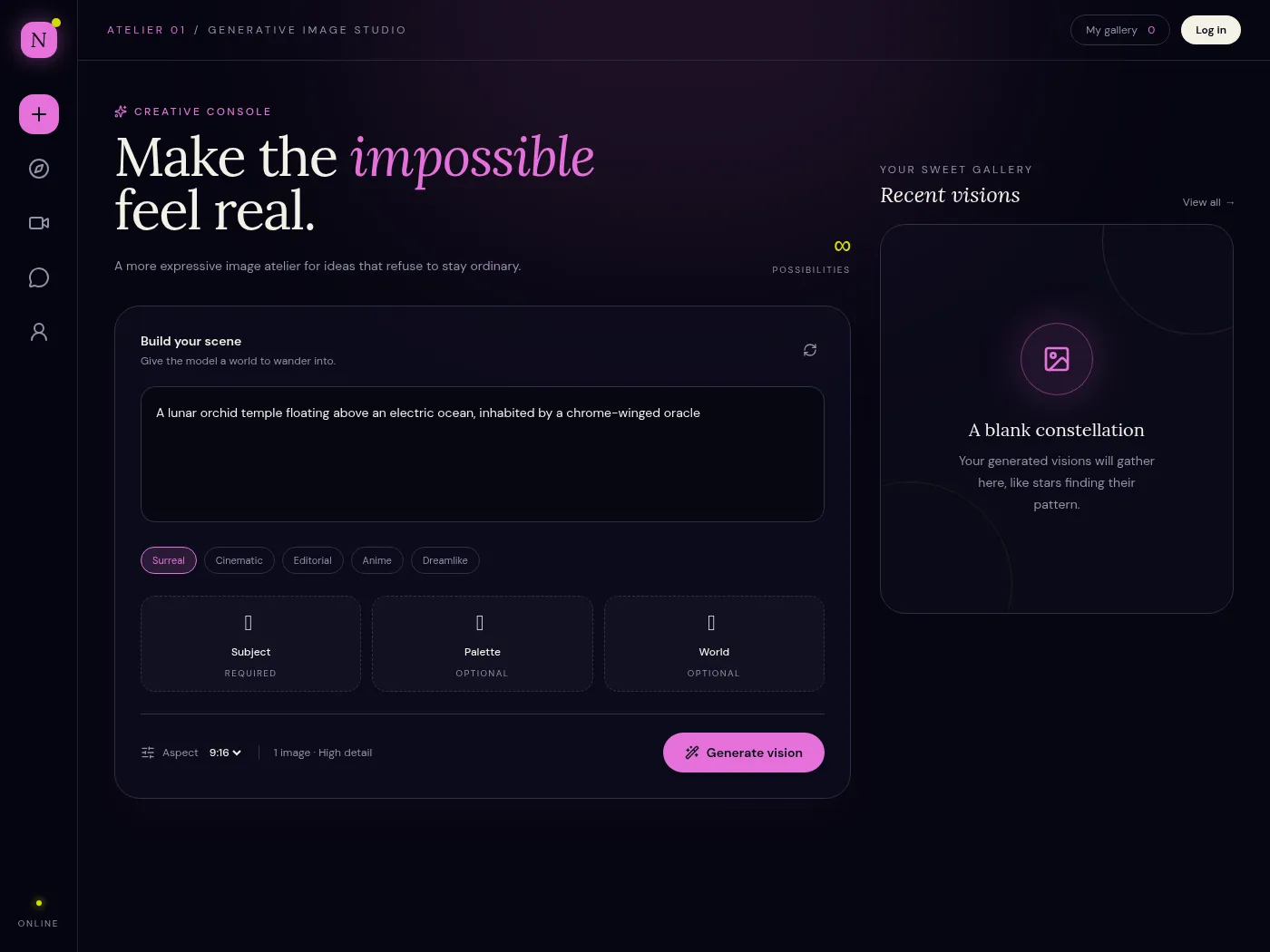 Exotic AI Generator