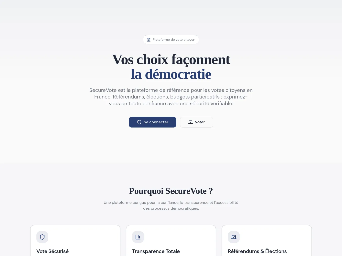 SecureVote App