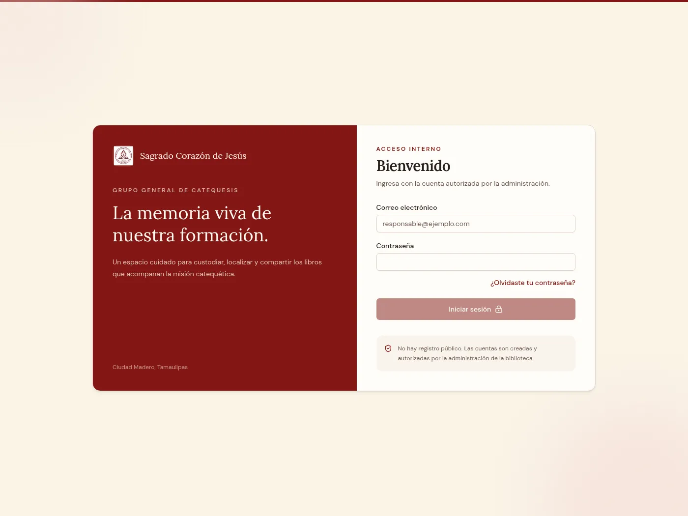 Biblioteca Catequética App