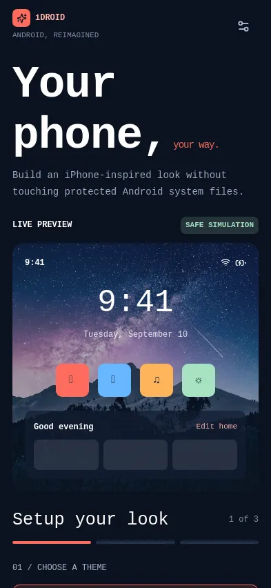 iDroid Customization Suite